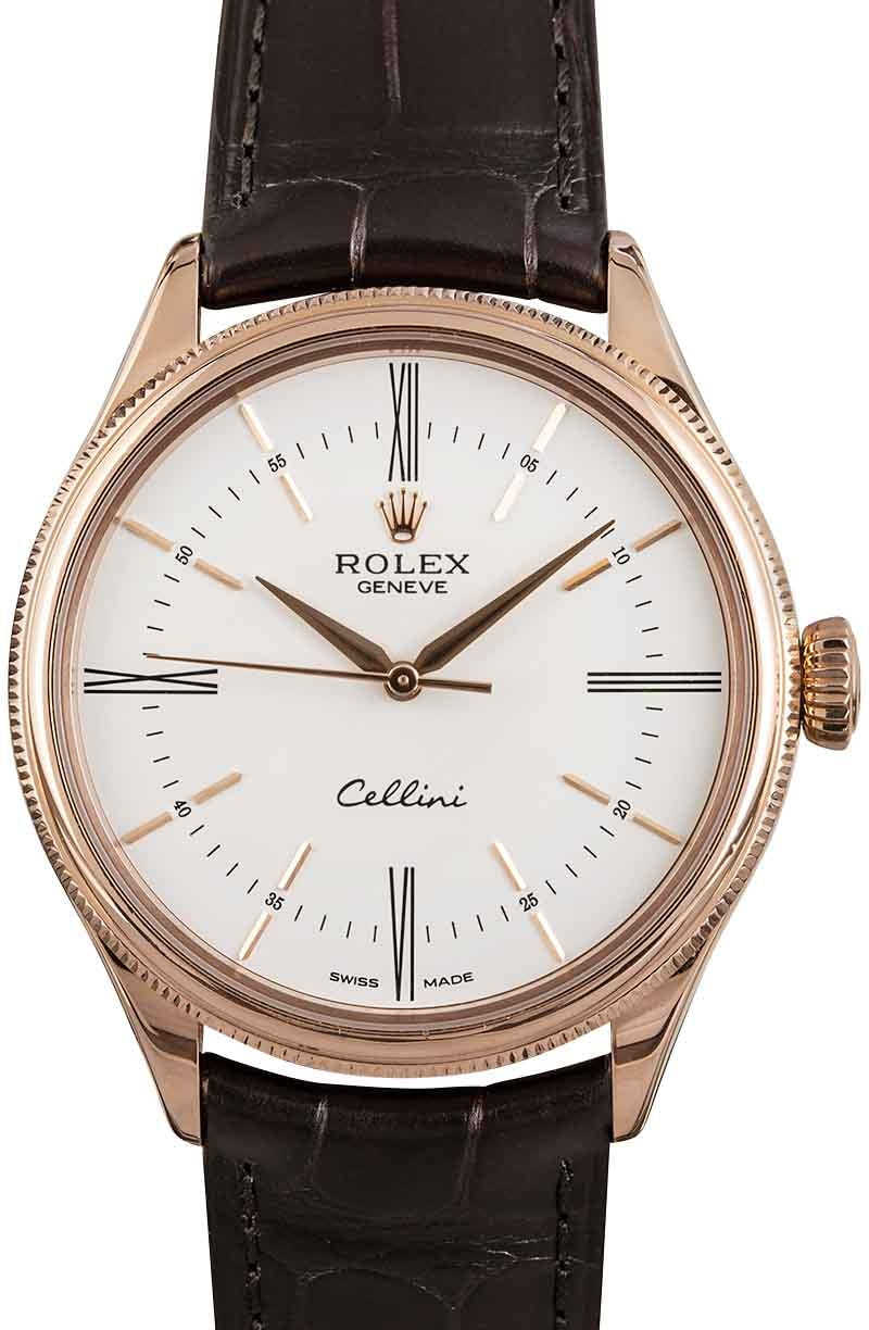 Buy Used Rolex Cellini 50505 | Bob's Watches - Sku: 166289 PL