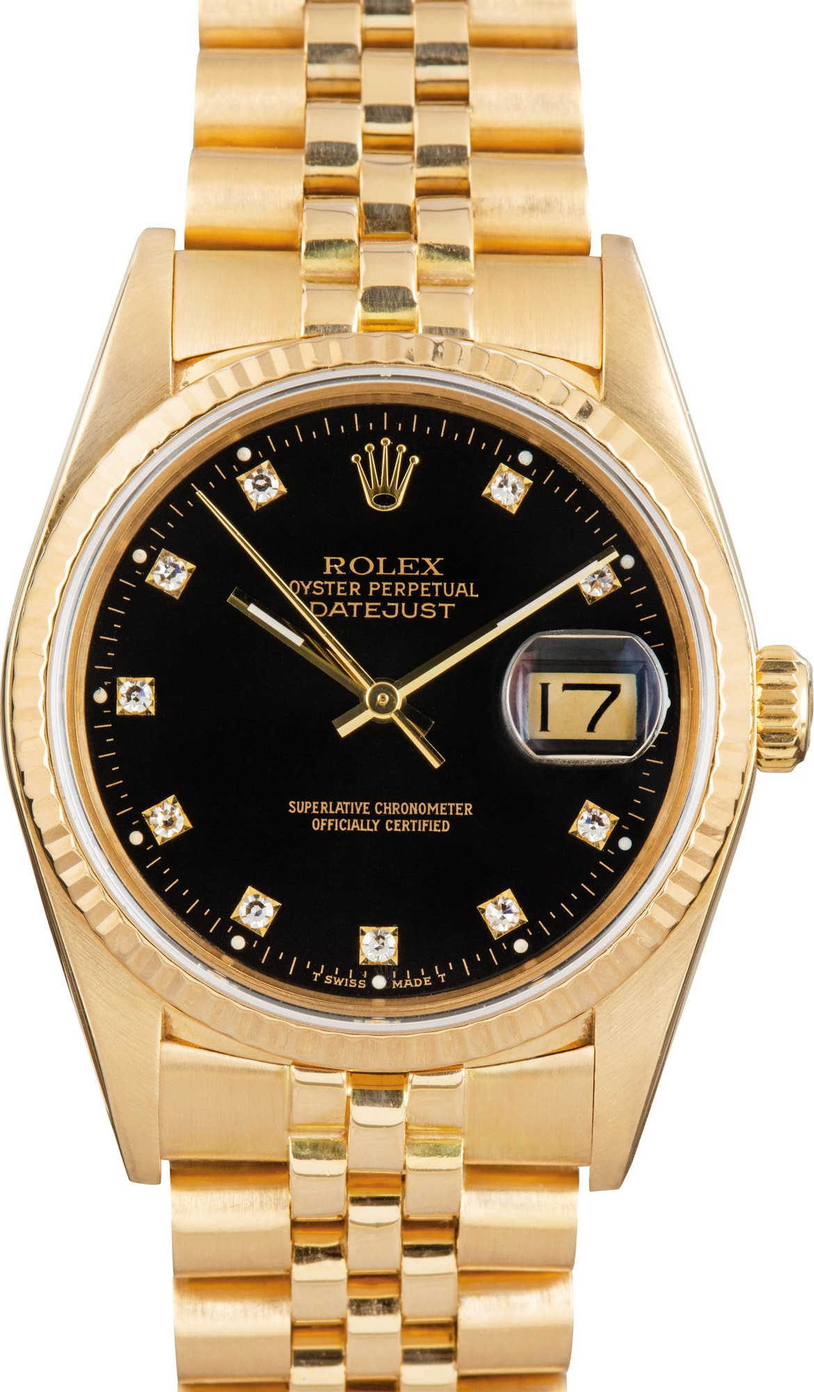 Buy Used Rolex Datejust 36 16018 | Bob's Watches - Sku: 175401