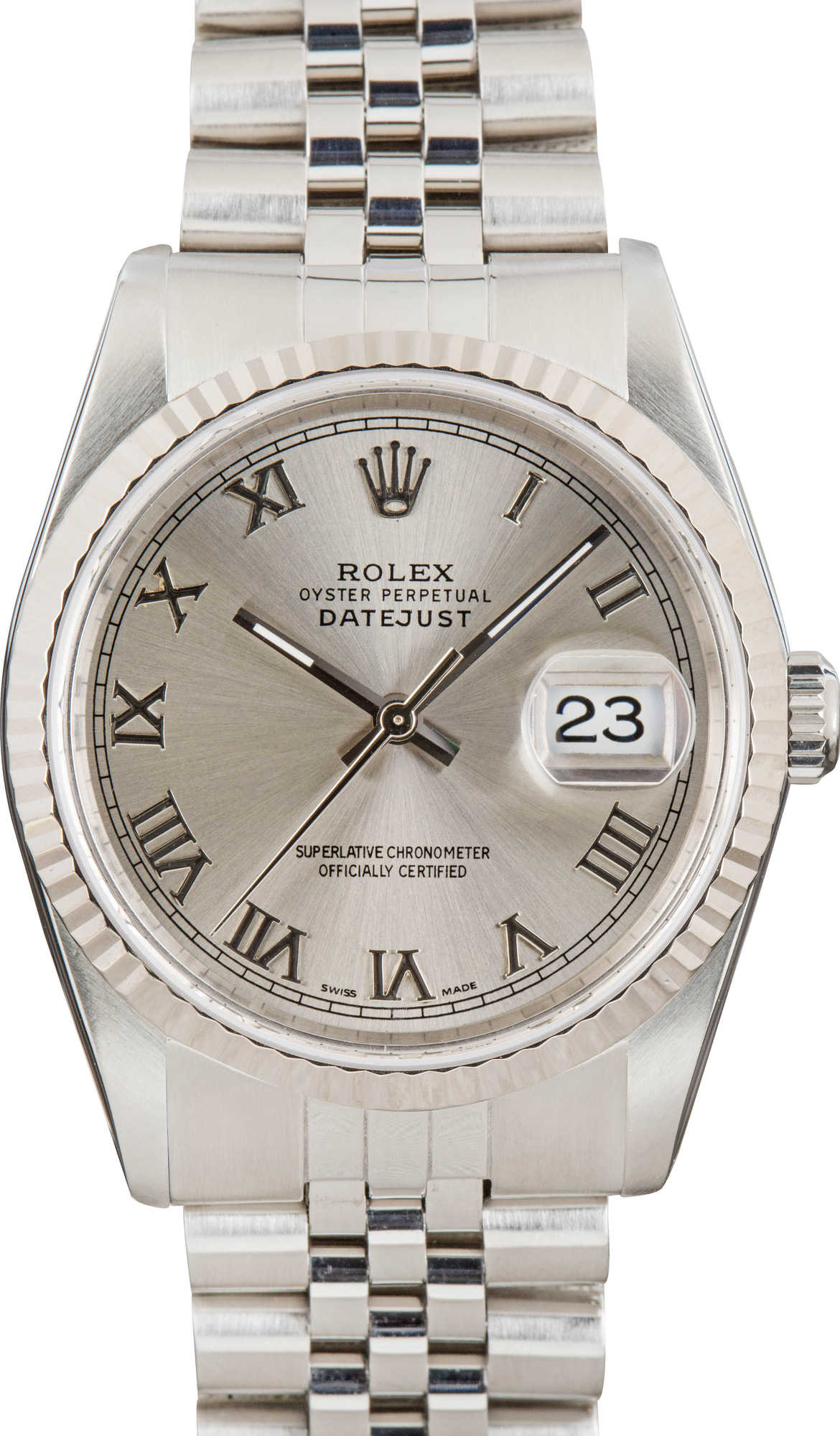 Buy Used Rolex Datejust 36 16234 Bob s Watches Sku 171023