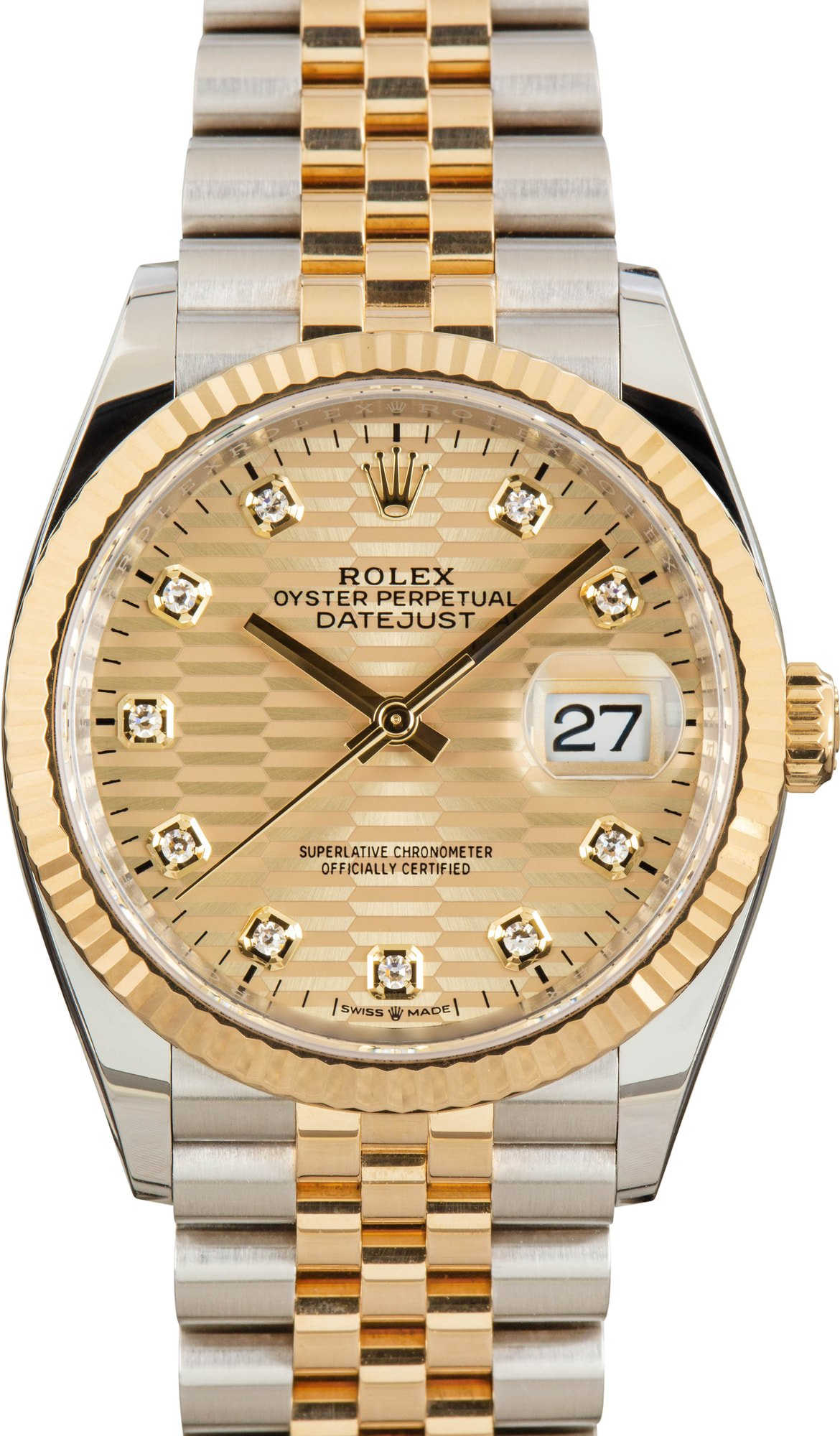 Buy Used Rolex Datejust 36 126233 | Bob's Watches - Sku: 175908