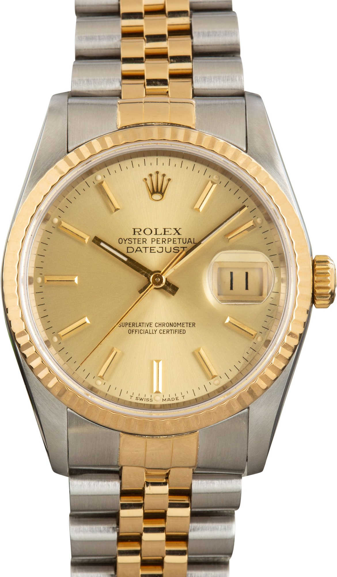 Buy Used Rolex Datejust 36 16233 | Bob's Watches - Sku: 180117
