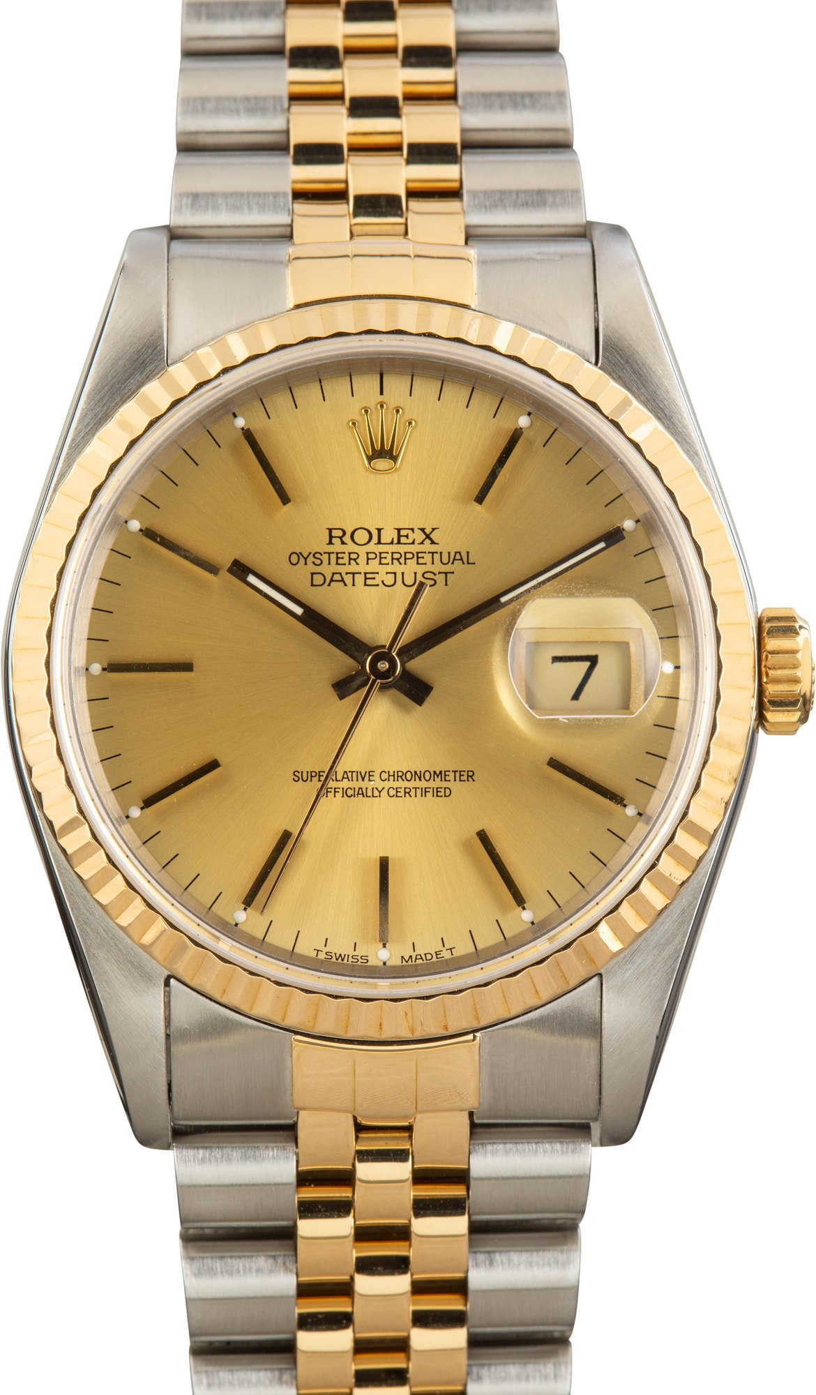 Buy Used Rolex Datejust 36 16233 | Bob's Watches - Sku: 184081