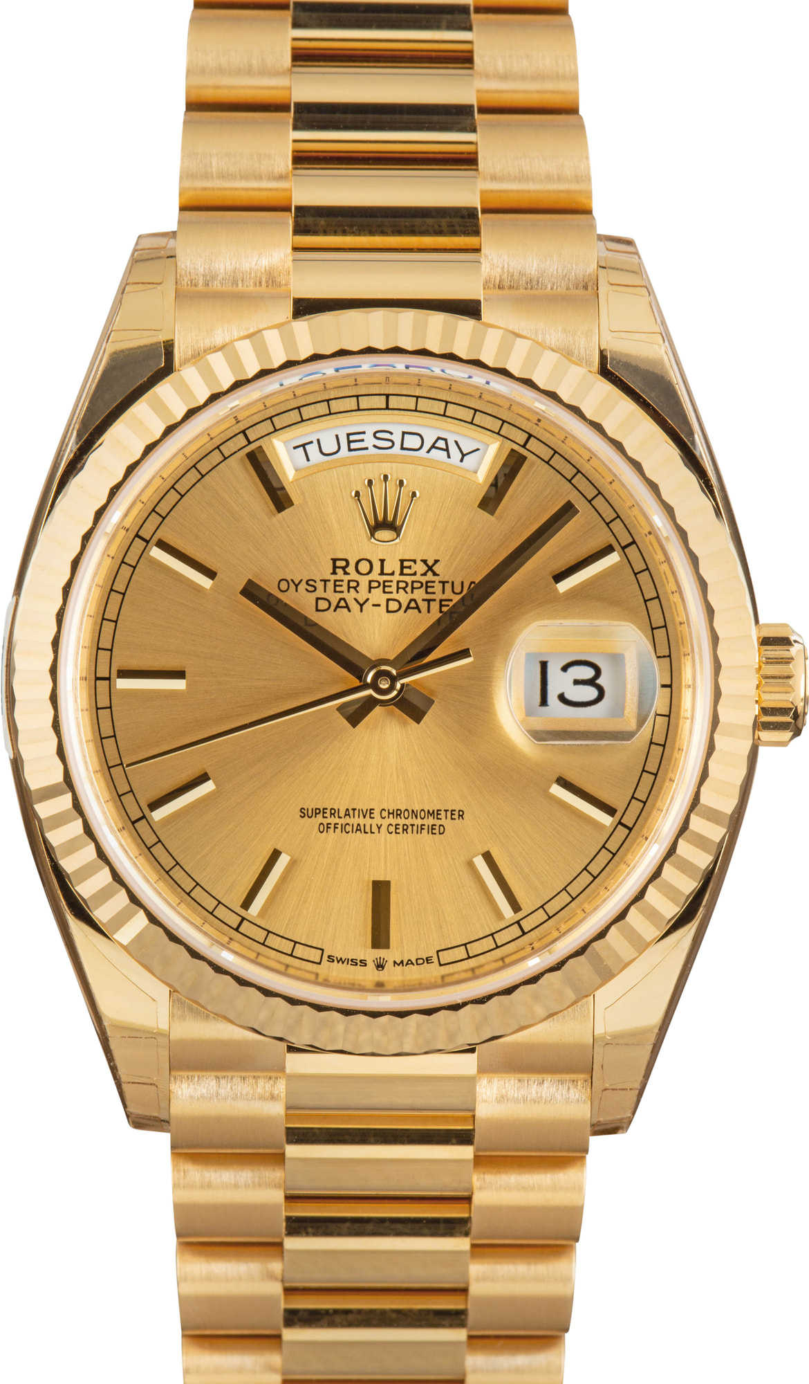 Buy Used Rolex Day-Date 128238 | Bob's Watches - Sku: 163308