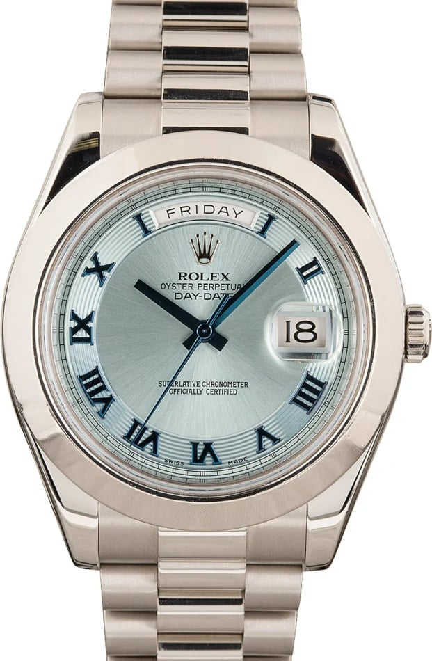 Buy Used Rolex Day-Date II 218206 | Bob's Watches - Sku: 166787 C