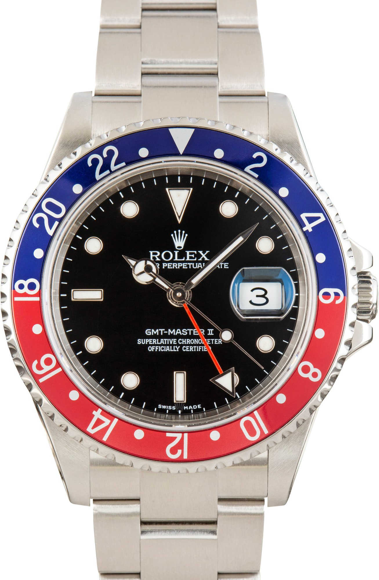 Buy Used Rolex GMT-Master II 16710 | Bob's Watches - Sku: 183061
