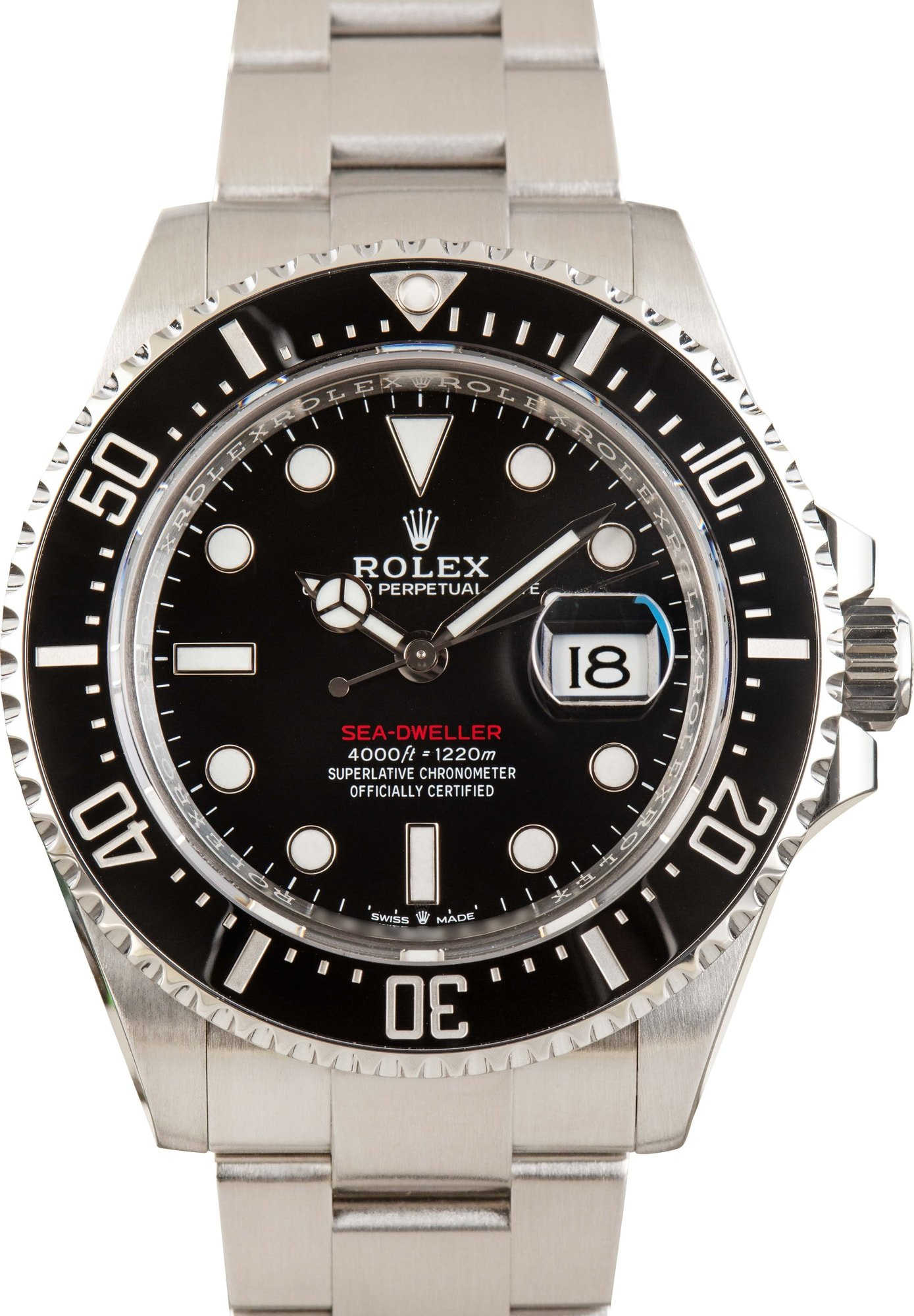 Buy Used Rolex Sea-Dweller 126600 | Bob's Watches - Sku: 183701