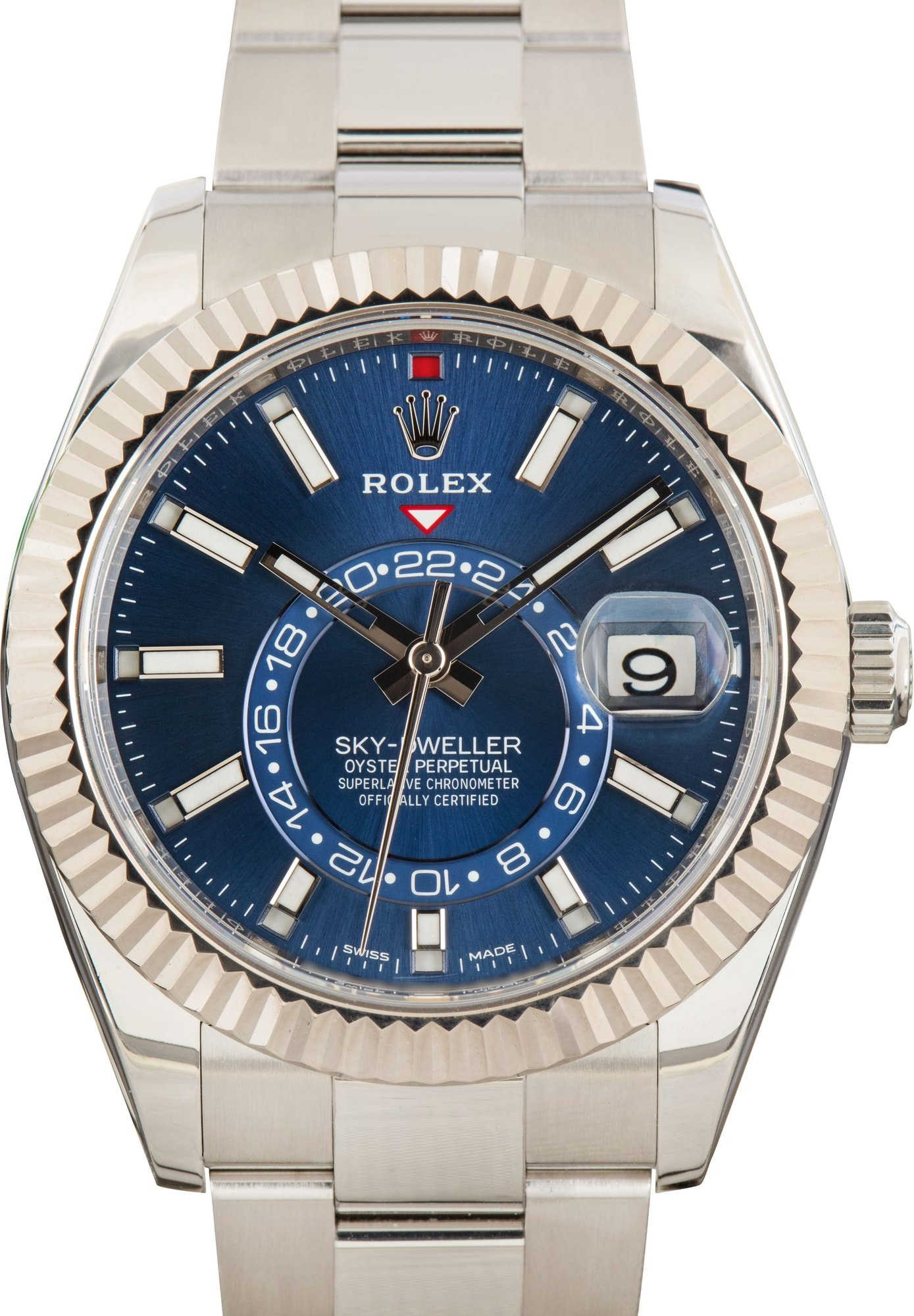 Buy Used Rolex Sky-Dweller 326934 | Bob's Watches - Sku: 183569